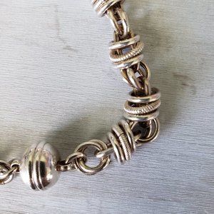Milor | Jewelry | Milor Italy 925 Sterling Silver Rings Bracelet | Poshmark